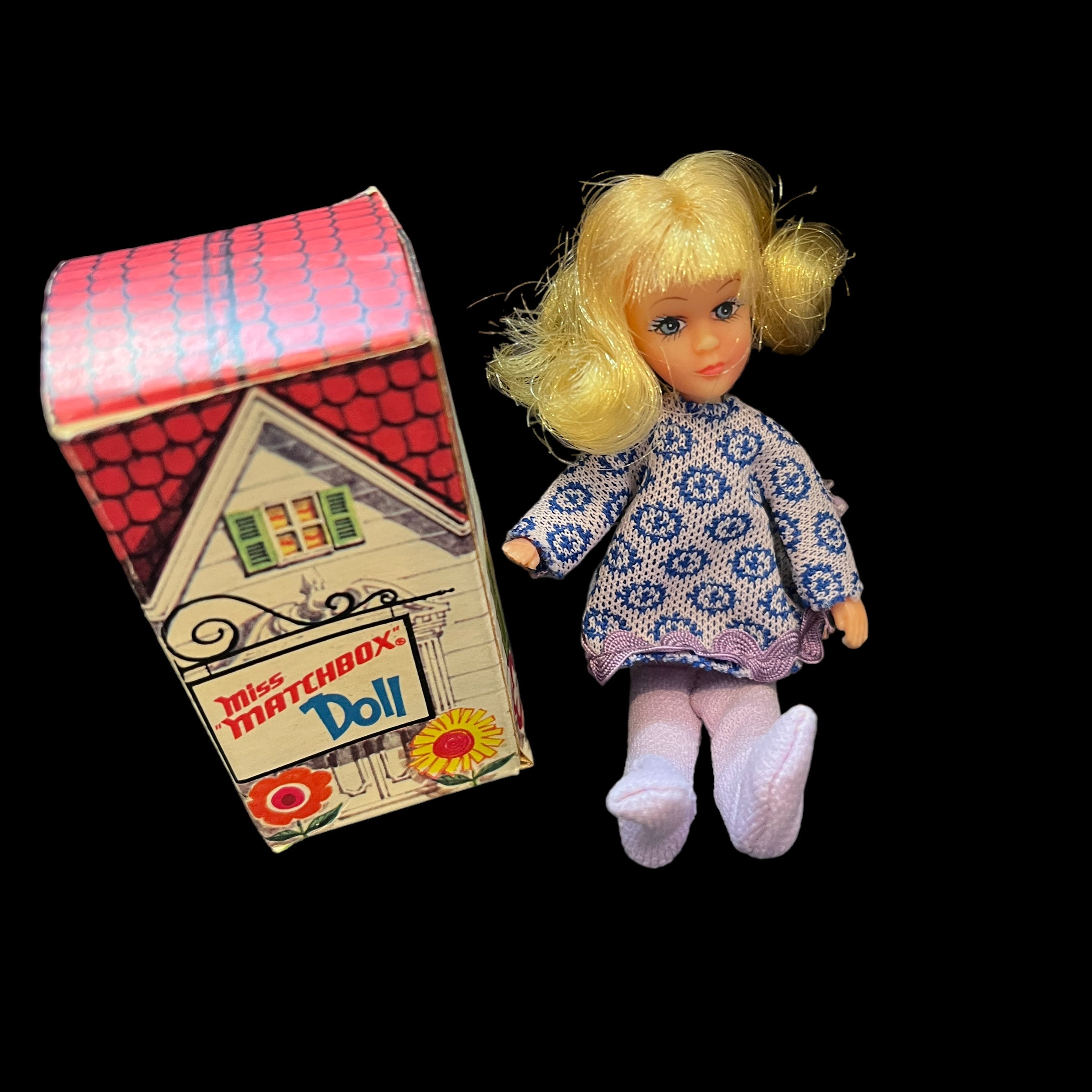 Miss Matchbox Doll Blonde | Time's Tin Cup Vintage Emporium